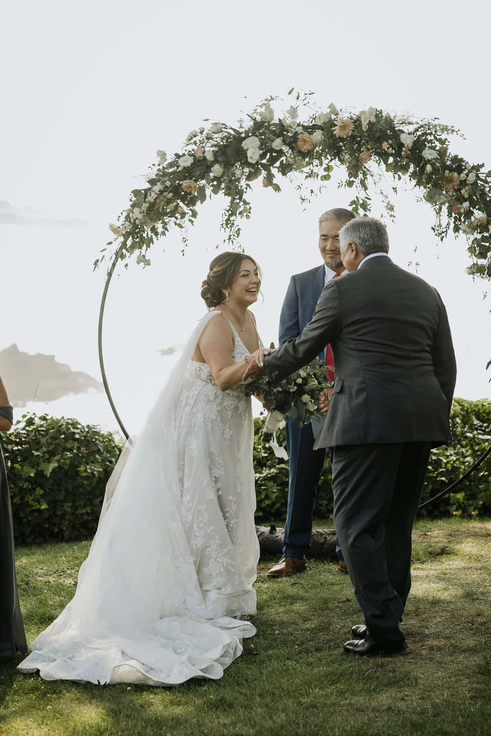 Intimate Agate Cove Inn Mendocino Wedding