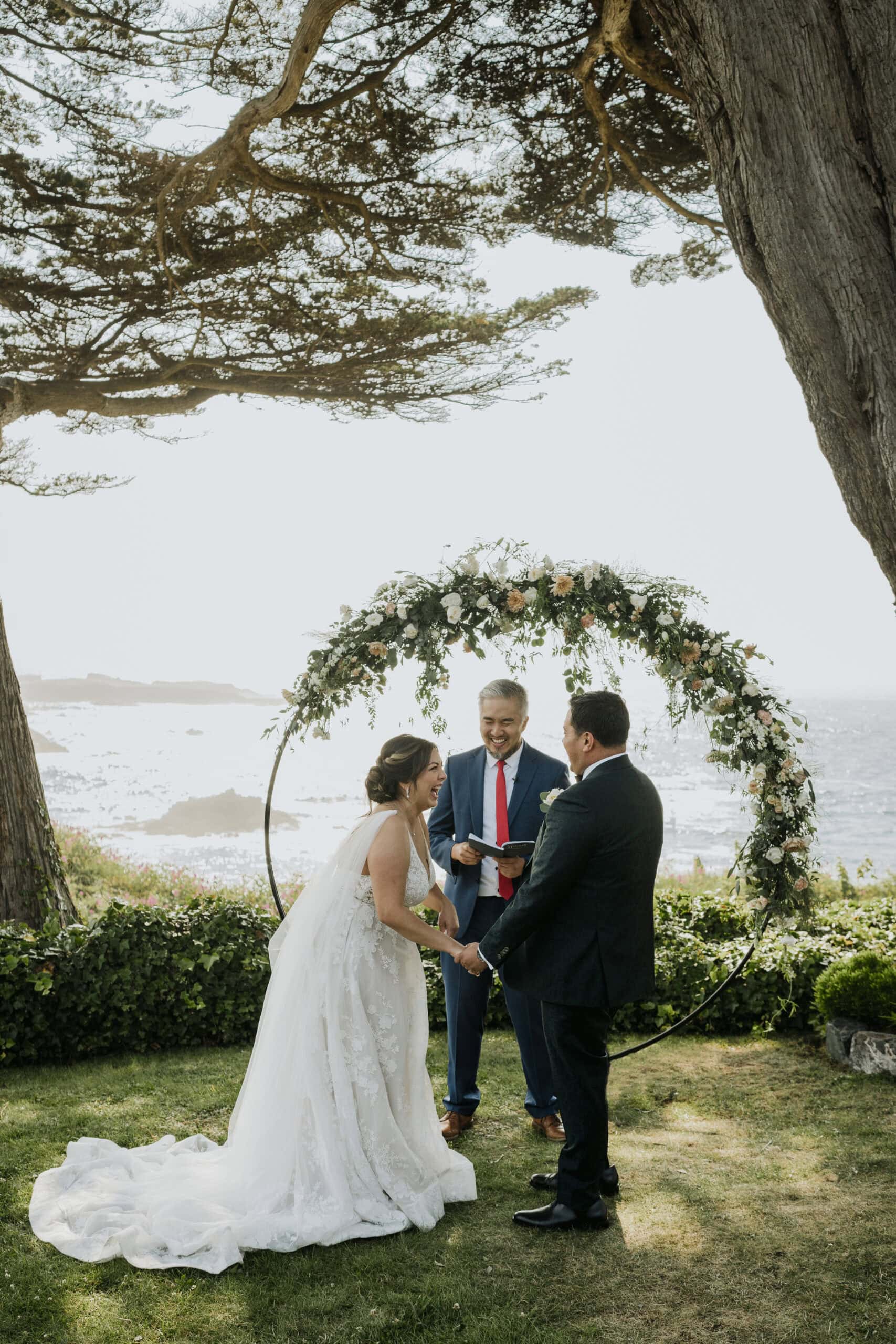 Intimate Agate Cove Inn Mendocino Wedding
