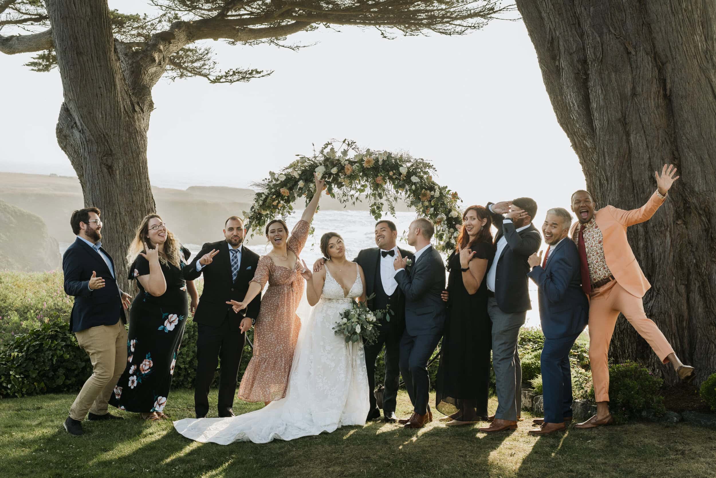 Intimate Agate Cove Inn Mendocino Wedding