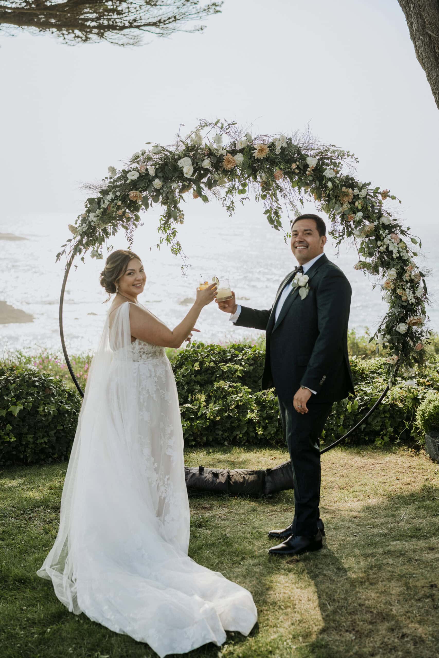 Intimate Agate Cove Inn Mendocino Wedding