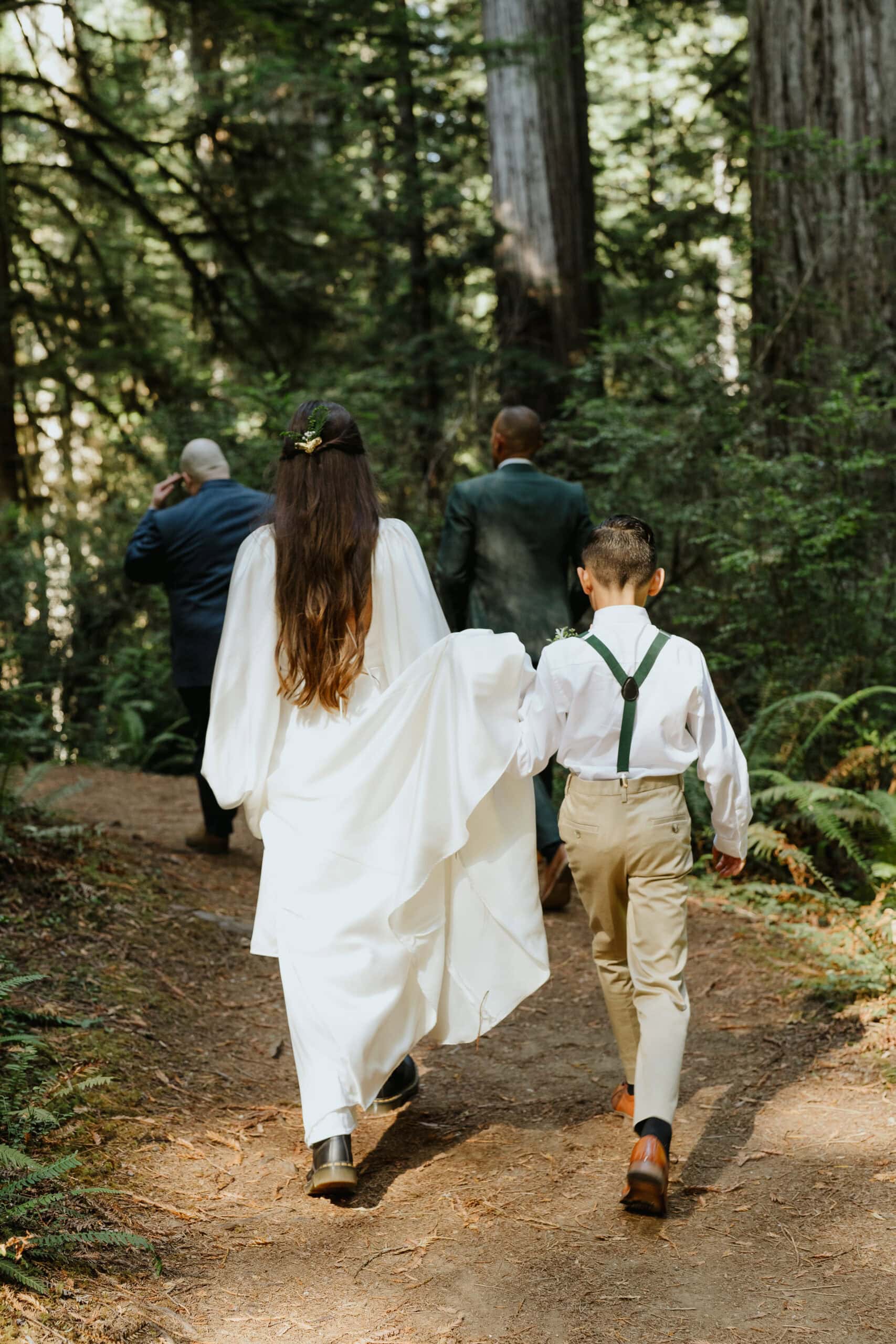 A Magical Redwood Elopement & Coastal Portraits