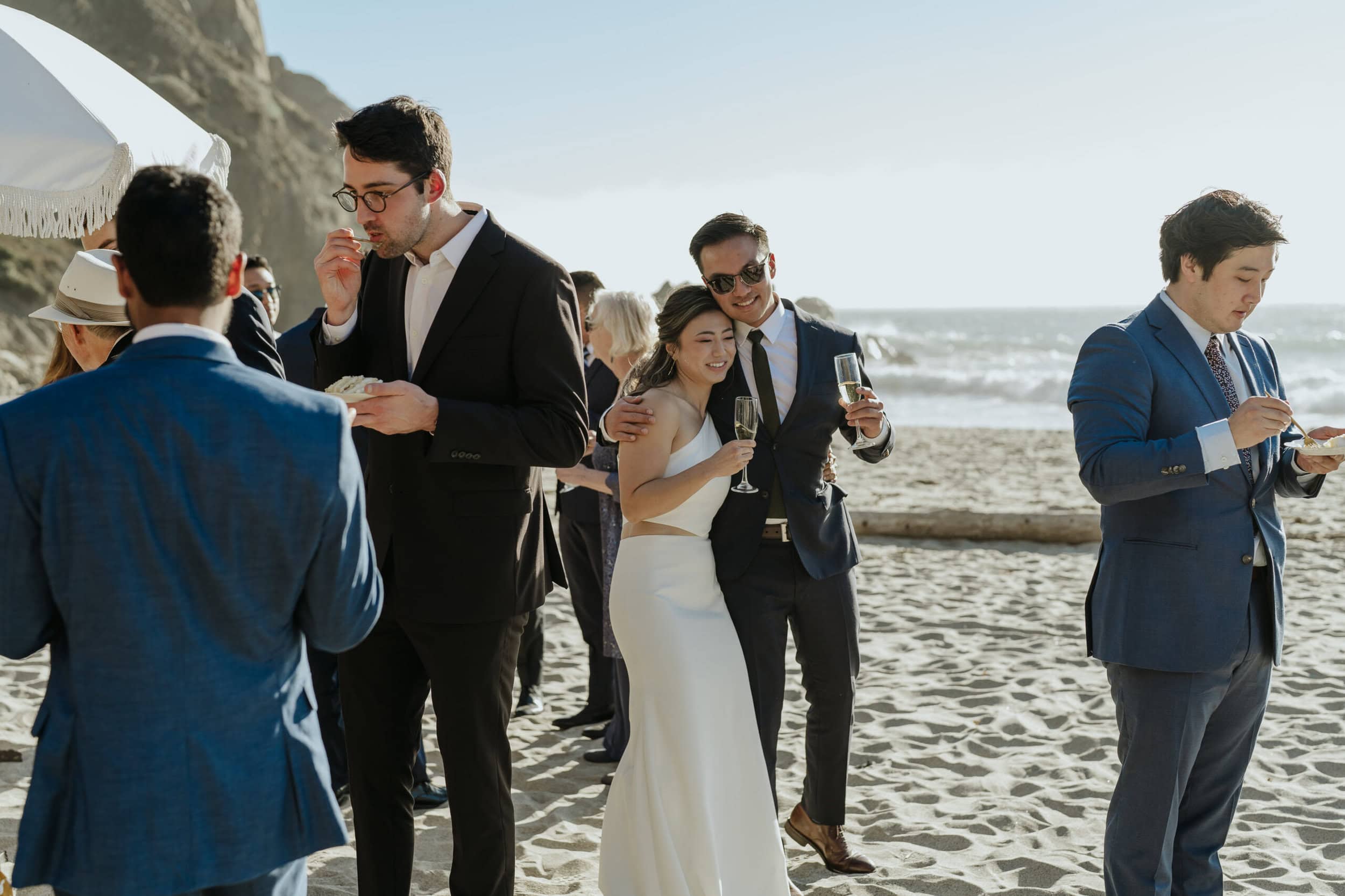 Pfeiffer Beach Elopement & Ventana Campground Reception
