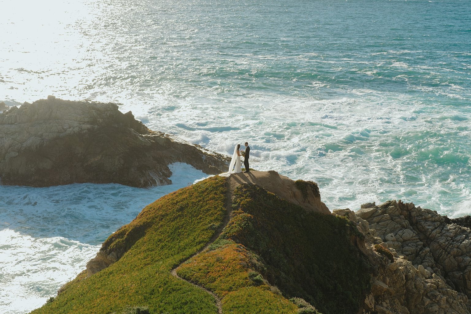 Adventurous Garrapata State Park Elopement in Big Sur